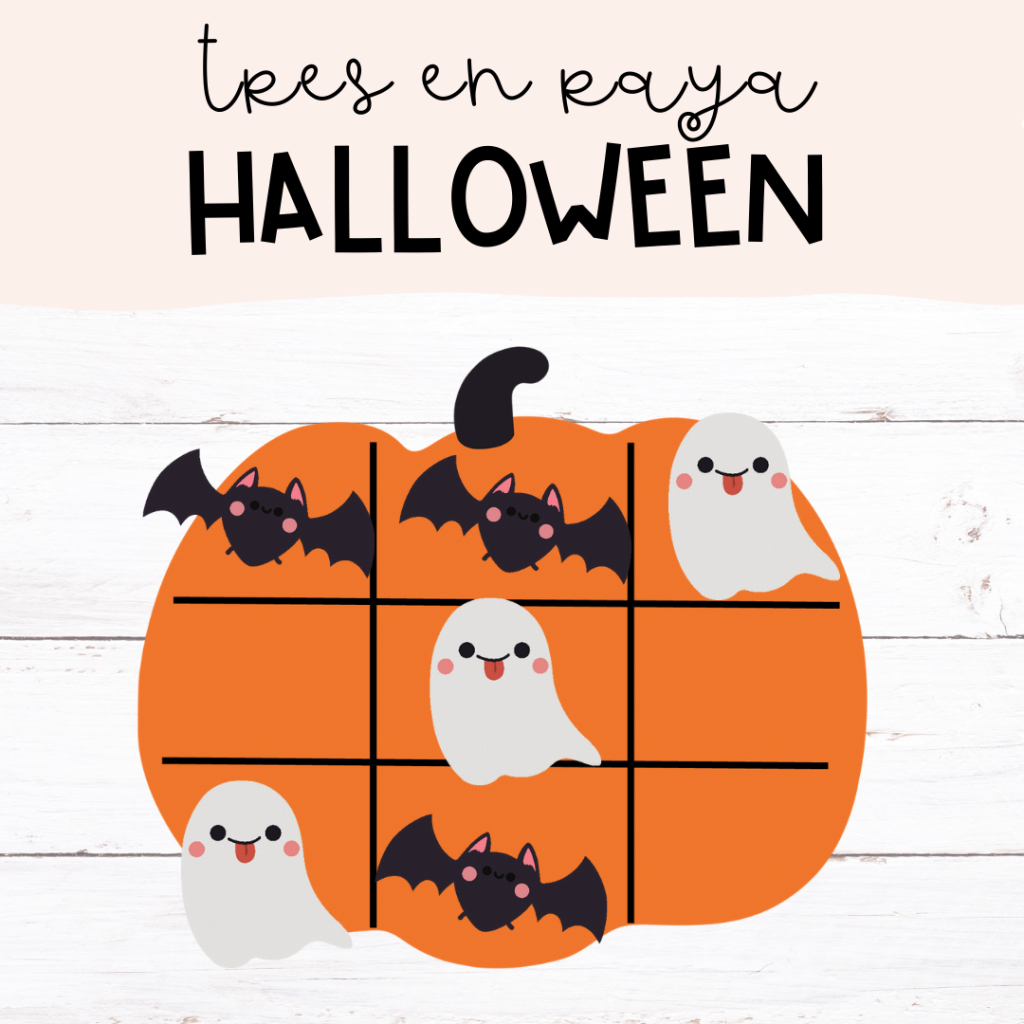 3 en raya Halloween – Imagina, crea, educa