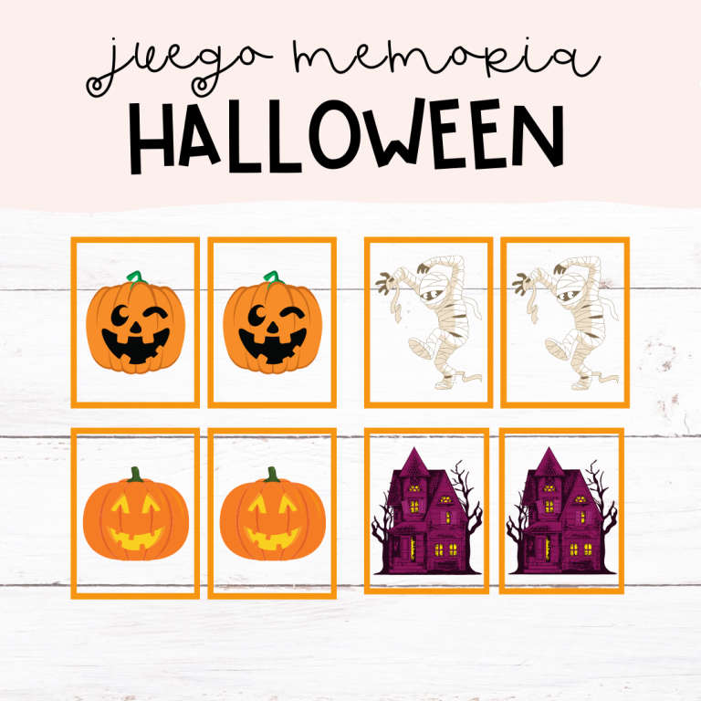 Memory Halloween – Imagina, crea, educa