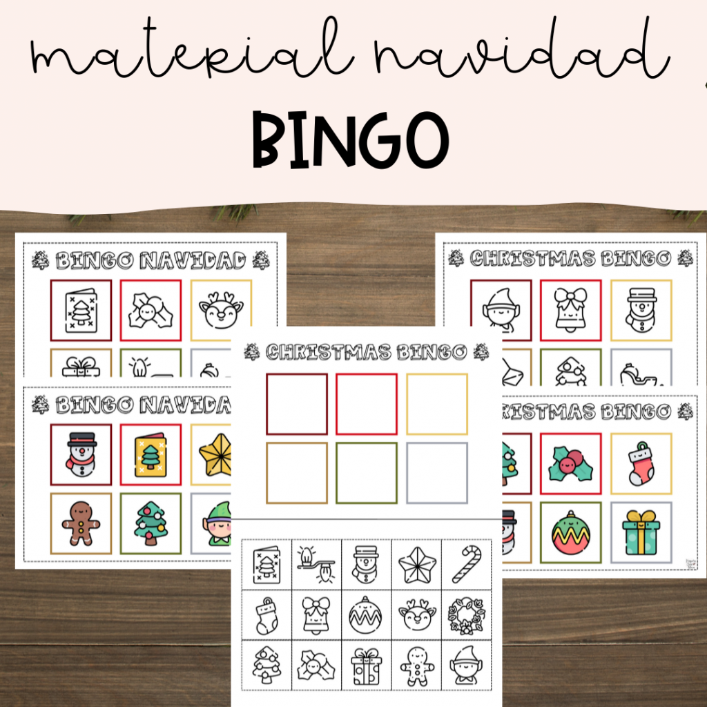 Bingo Navidad – Imagina, crea, educa