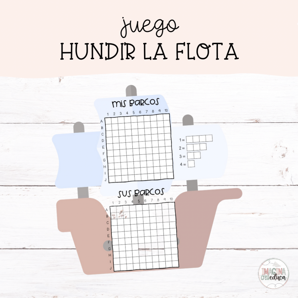 Hundir la flota – Imagina, crea, educa
