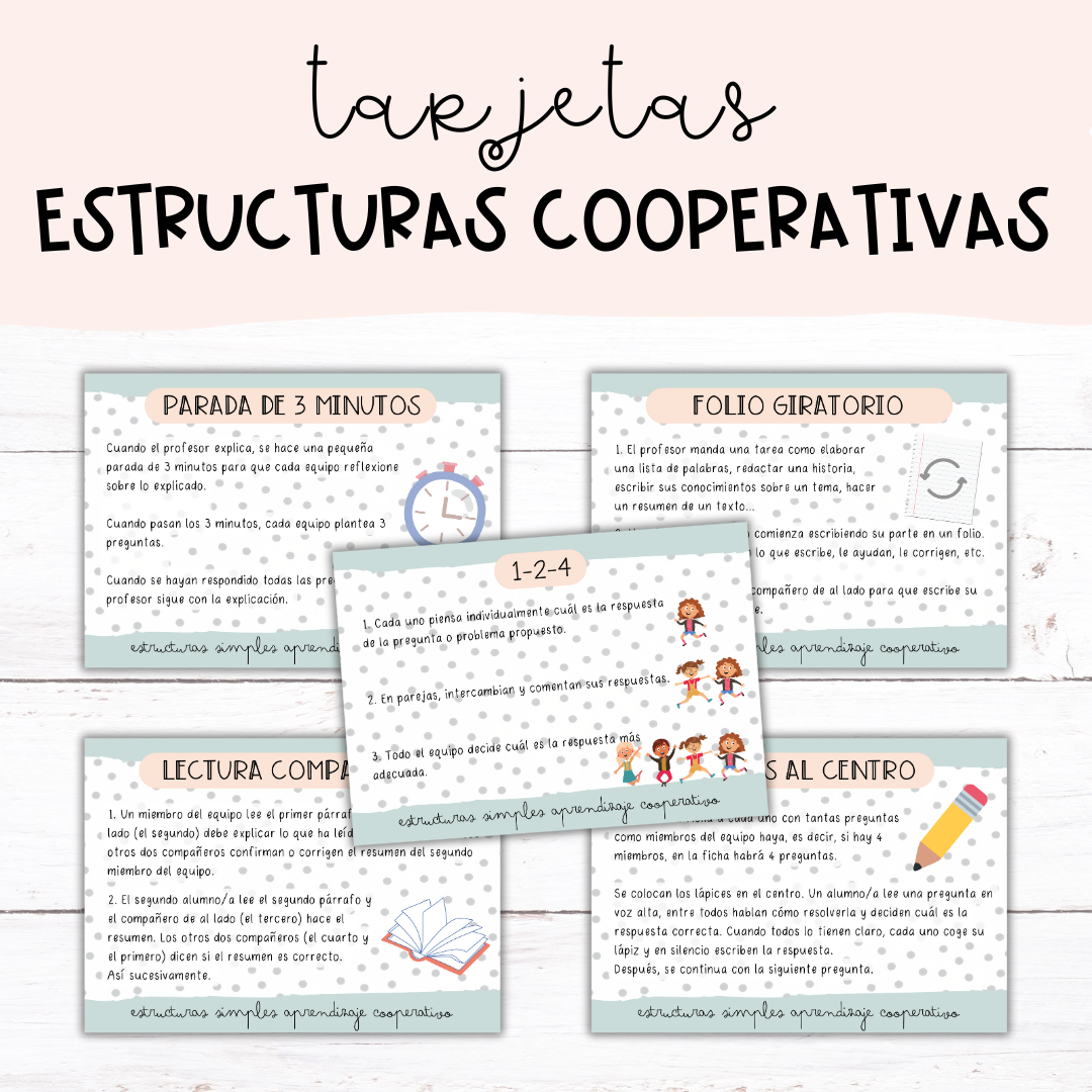 Aprendizaje cooperativo – Imagina, crea, educa