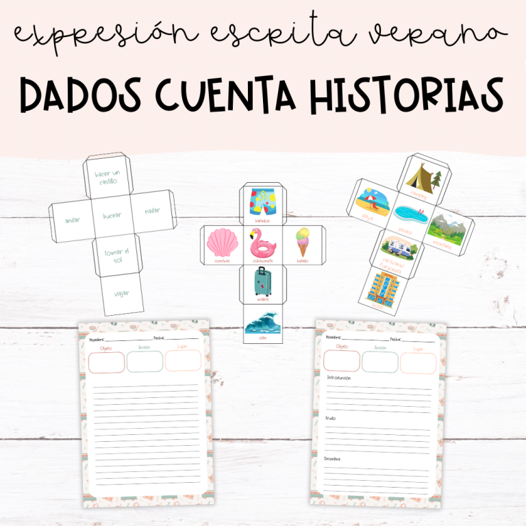 Dados cuenta historias verano – Imagina, crea, educa